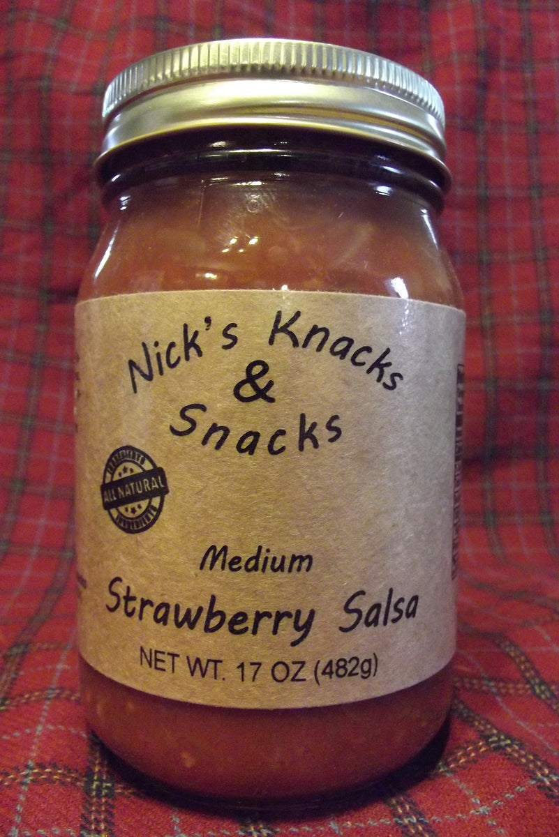 Strawberry Salsa – Nick's Knacks & Snacks
